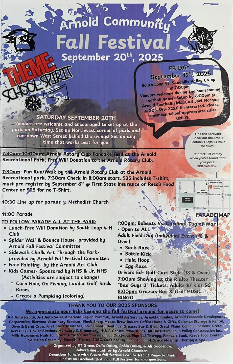 September 20 is Arnold Fall Festival | Community of Arnold, NE ...